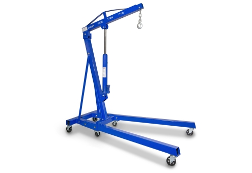 Mobile hydraulic crane for engine lifting MHK2000 with spread chassis ...