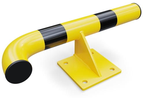 Modular crash protection bar for walls MWS-R500, 500 mm length made of ...