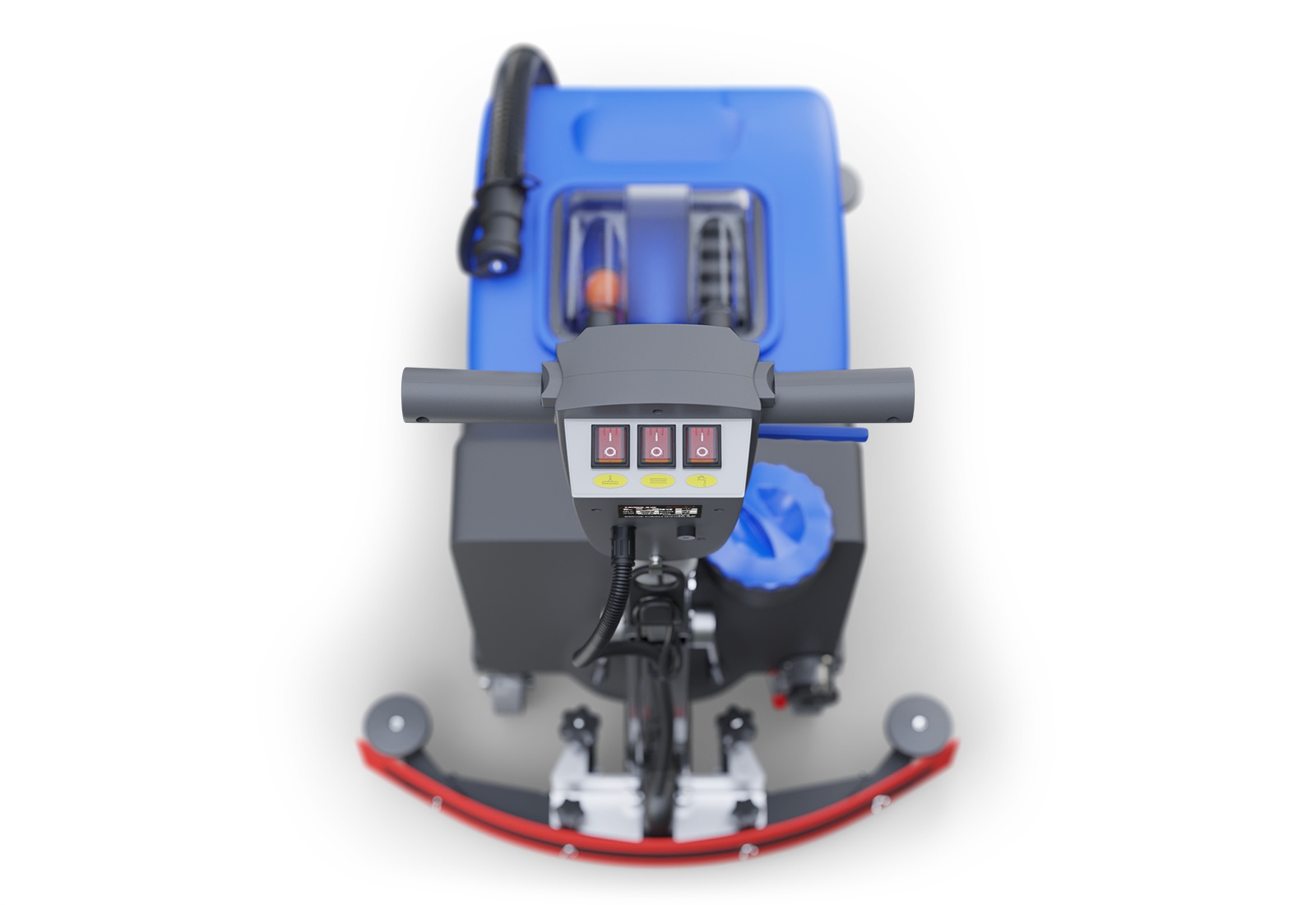 Scrubber dryer SWM30, 1.200 m²/h, brush diameter 430 mm, wipeket