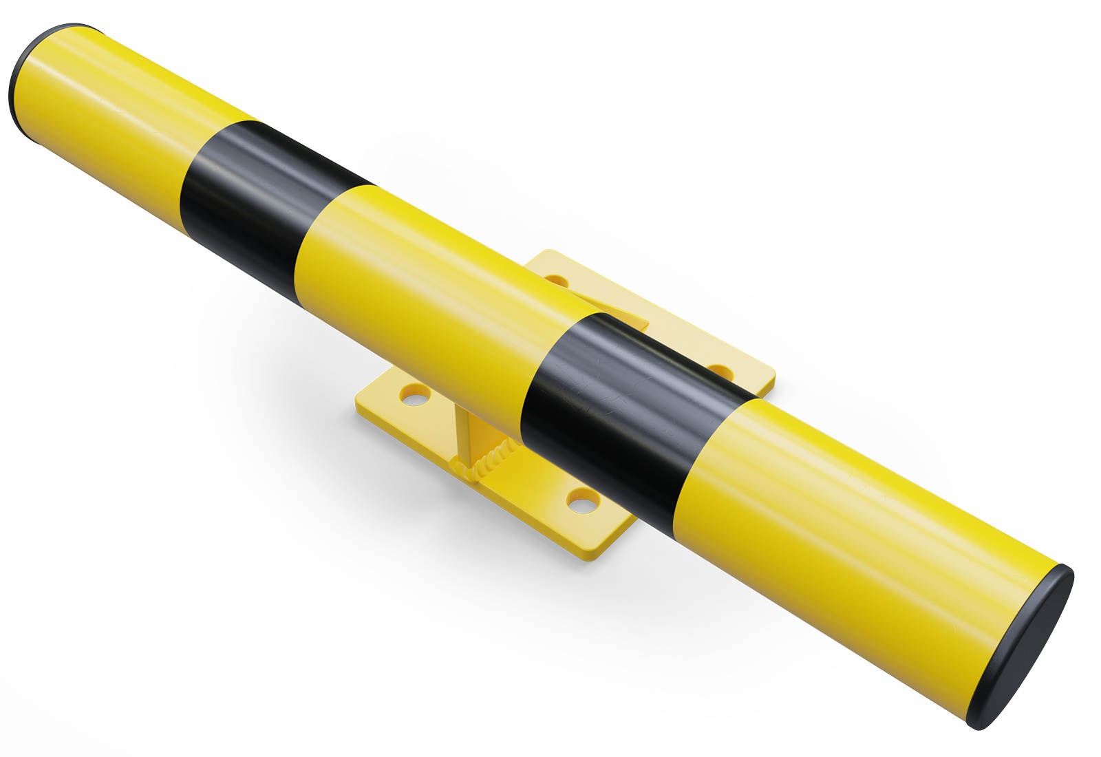 Modular crash protection bar for walls MWS-G500, 500 mm length made of ...