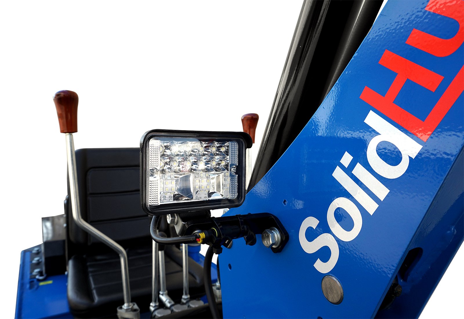 Fully electric mini excavator MBE800, B-goods, LI-ION battery, SolidHub
