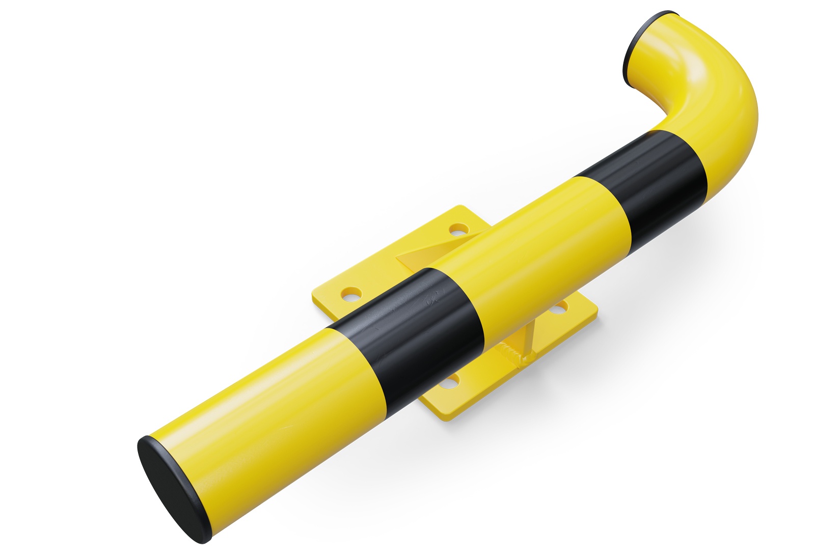 Modular crash protection bar for walls MWS-R500, 500 mm length made of ...