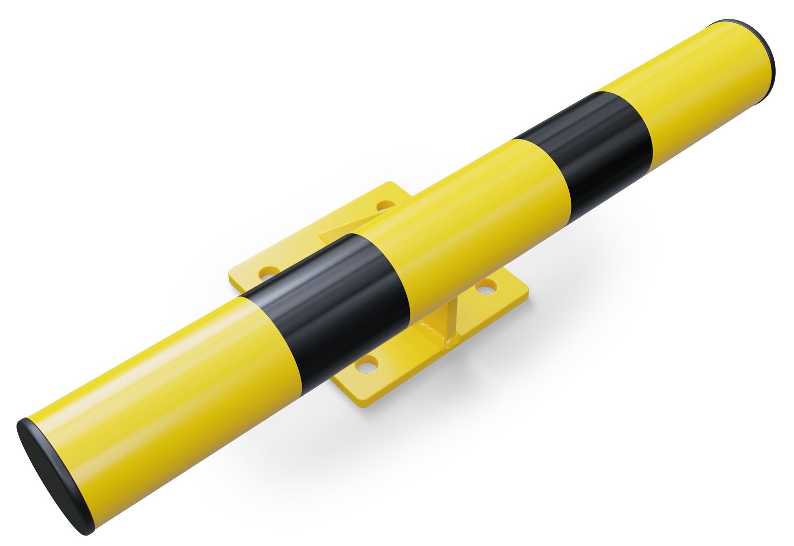Modular crash protection bar for walls MWS-G500, 500 mm length made of ...