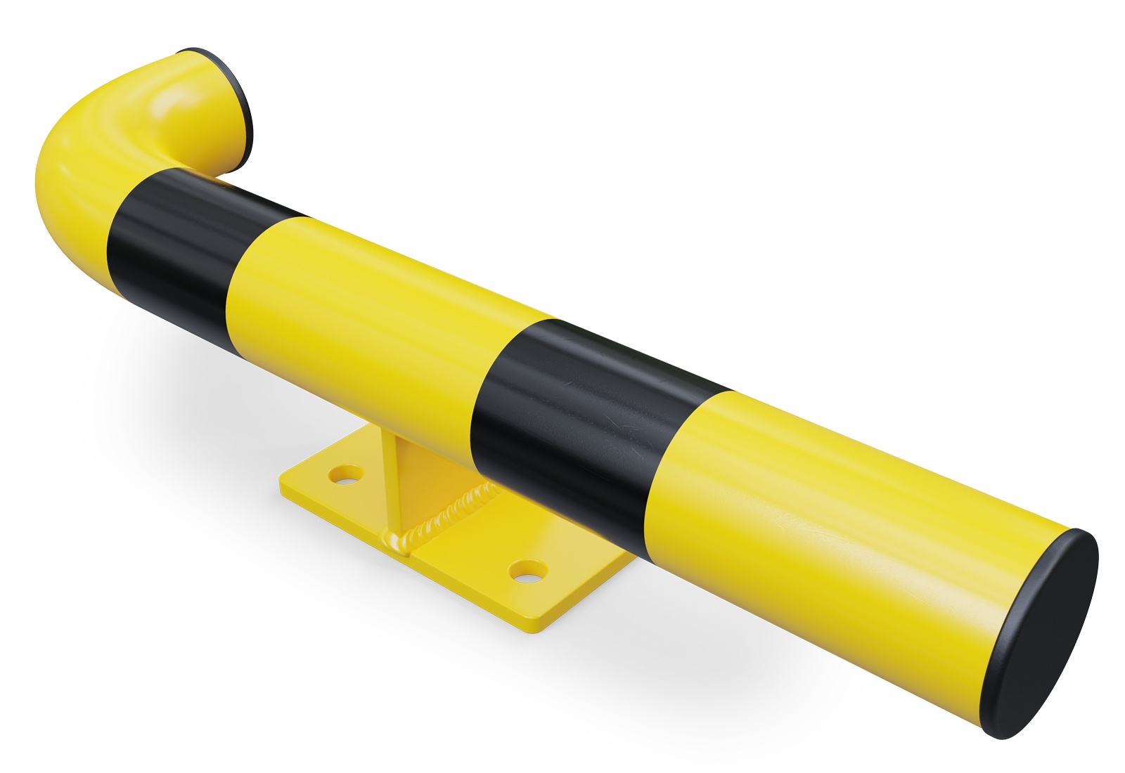 Modular crash protection bar for walls MWS-L500, 500 mm length made of ...